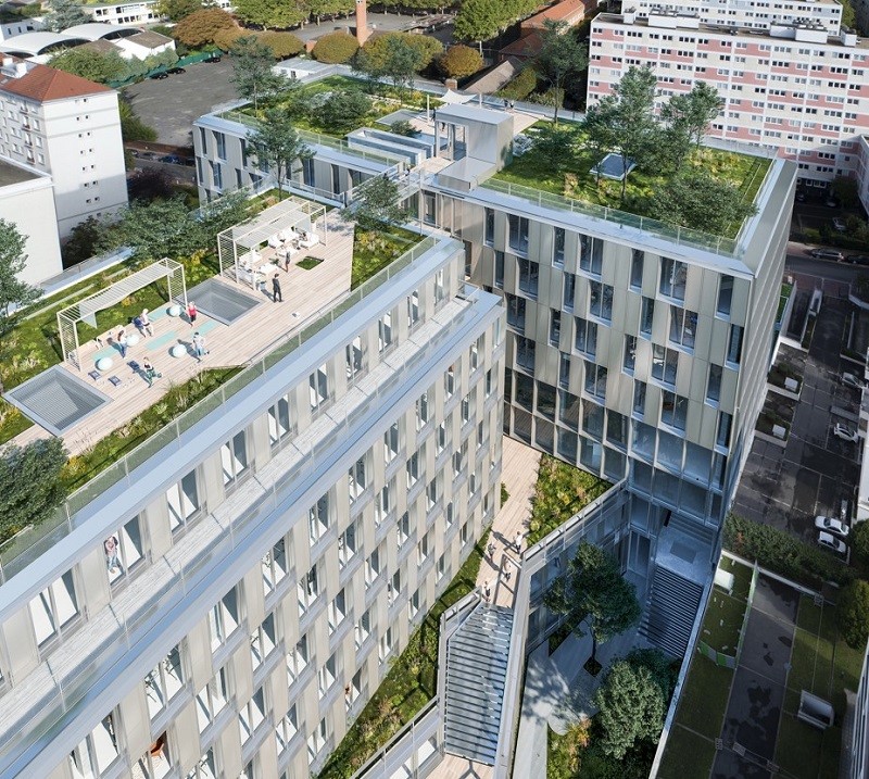 Neuf COVIVIO - Flow à Montrouge (92) | Bureaux | ESSOR